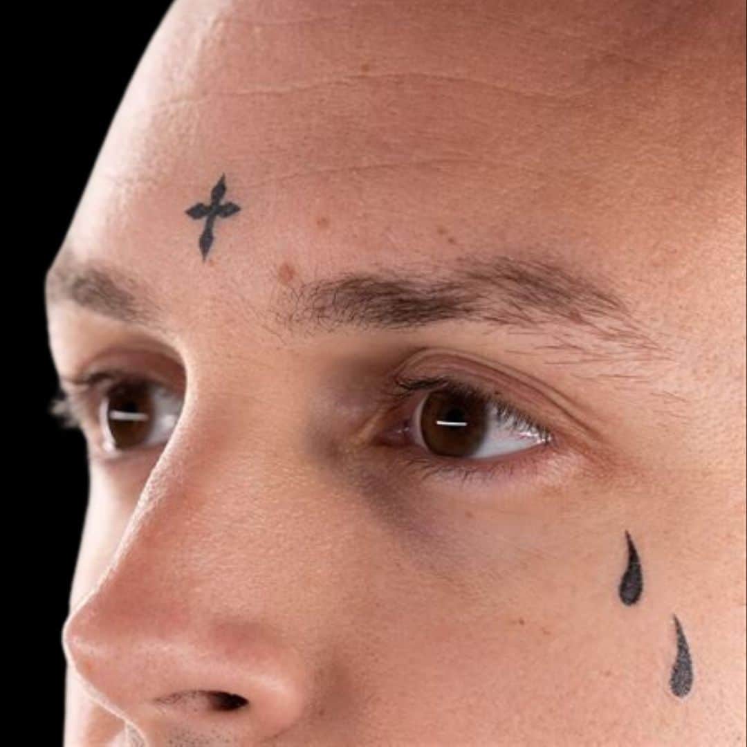 Tear Drop Tattoo Meaning & Types Explained - CB Ink