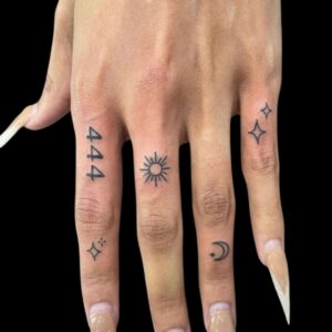 444 Tattoo Meaning & Types Explained - CB Ink