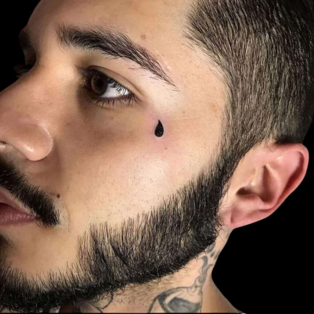 Tear Drop Tattoo Meaning & Types Explained - CB Ink