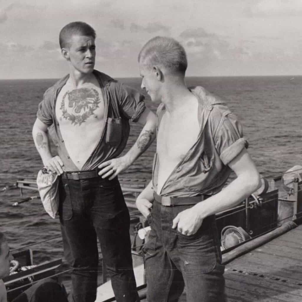 Vintage Military Tattoos: The Tattoos of WWII Soldiers